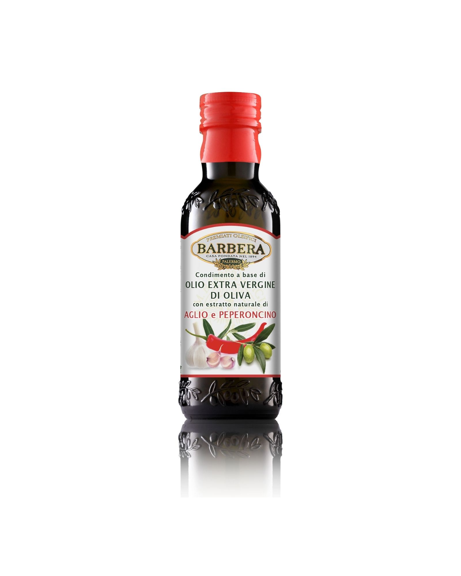 CONDIMENTO OLIO EXTRAVERGINE DI OLIVA AROMATIZZATO ALL'AGLIO E ...